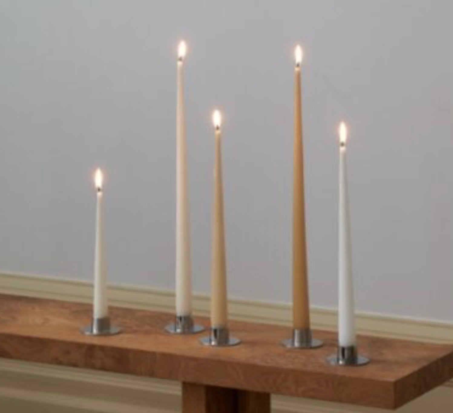 Ester & Erik Tapered Candle Pair – dunlin & diver